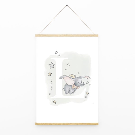 Personalised Disney Dumbo Print Dumbo Bedroom Quote Print - Etsy