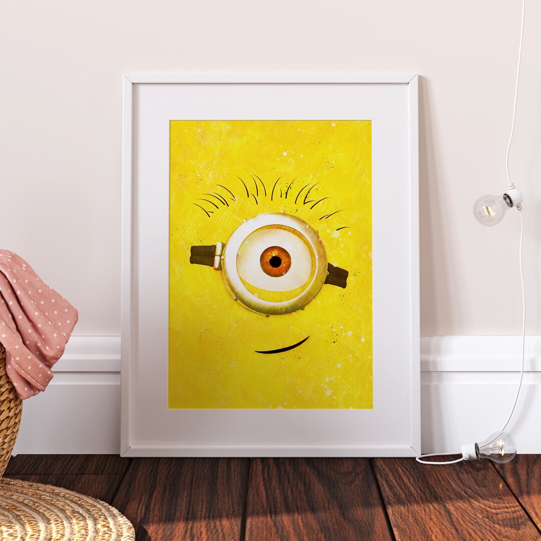 The Minions Despicable Me Bedroom Quote Print Kids - Etsy