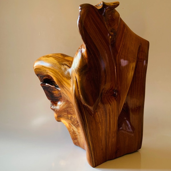 Abstract Carved Wood - Etsy