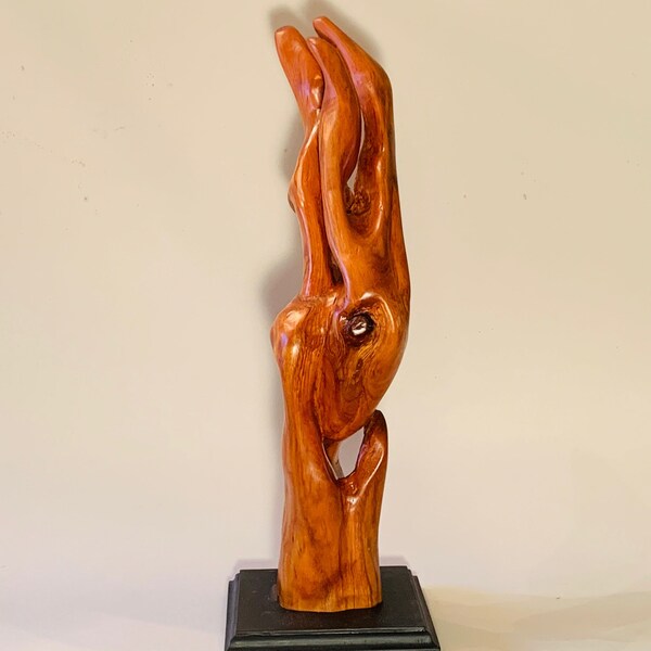Wood Sculpture Abstract - Etsy