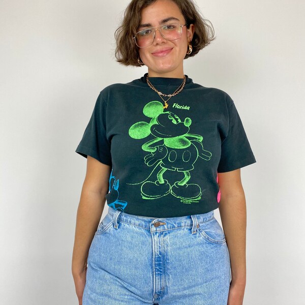 Mickey All Over Print Shirt - Etsy