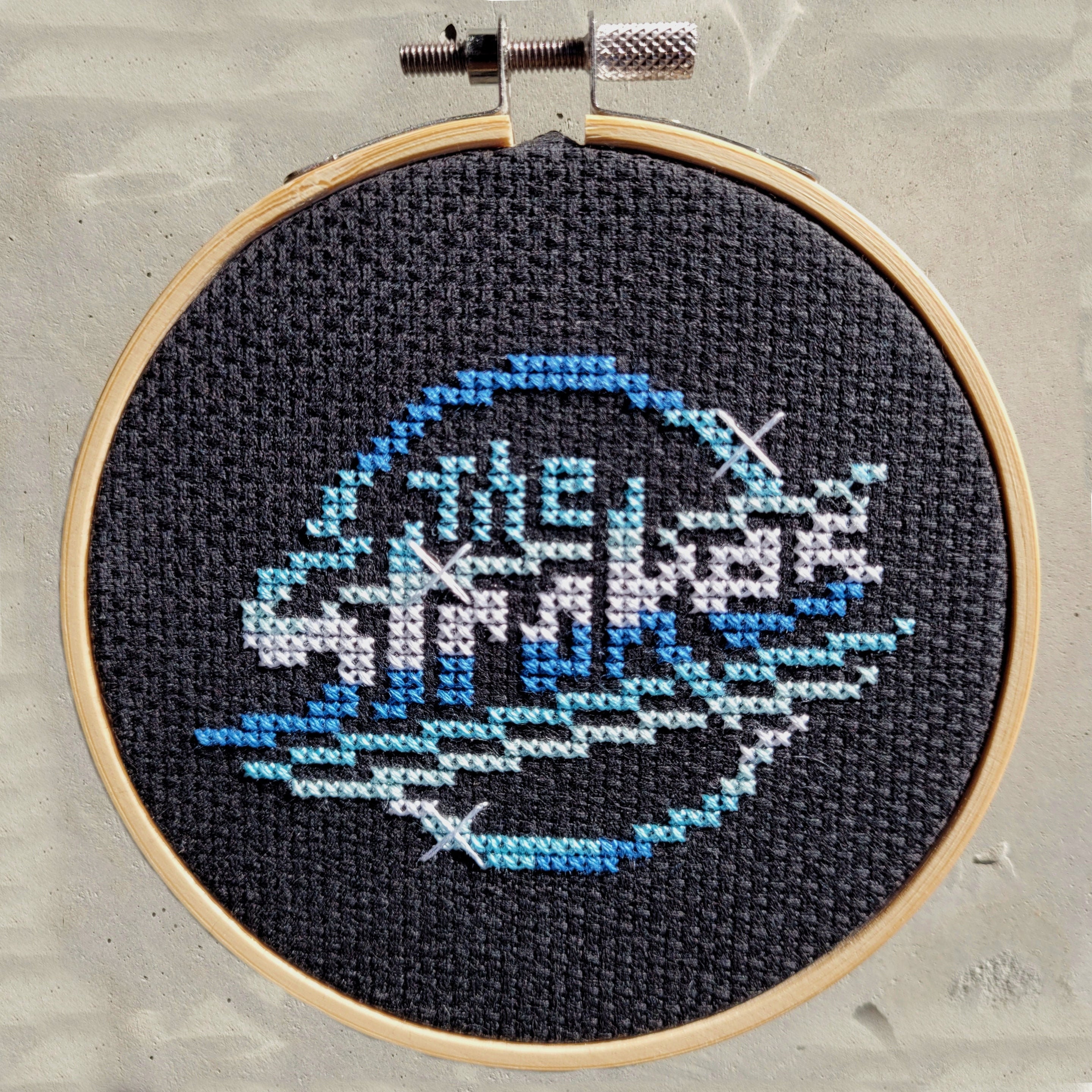 Craft Logo Design Cross Stitch Logo Calligraphy Logo Etsy Logo |Stitch ...