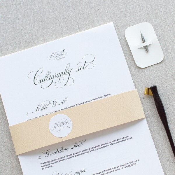 Calligraphy Set - Etsy