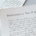 Custom Calligraphy Service Handwritten Historical Document Personal ...