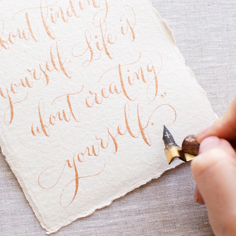 Calligraphy Cards - Etsy