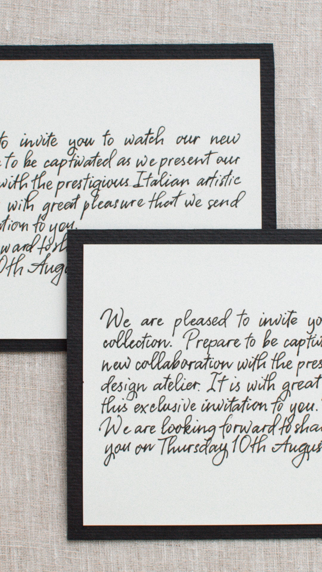 Handwritten Calligraphy Invitations Find Your Wedding's Signature: A