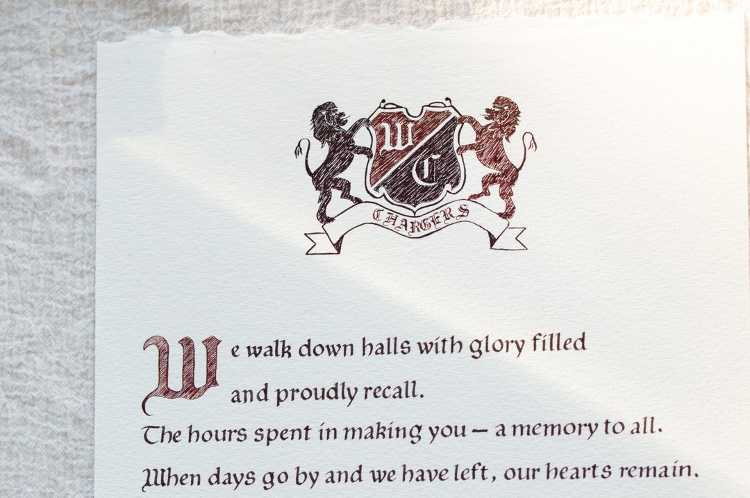 Custom Calligraphy Service Handwritten Song Letter Sketch Calligraphy ...