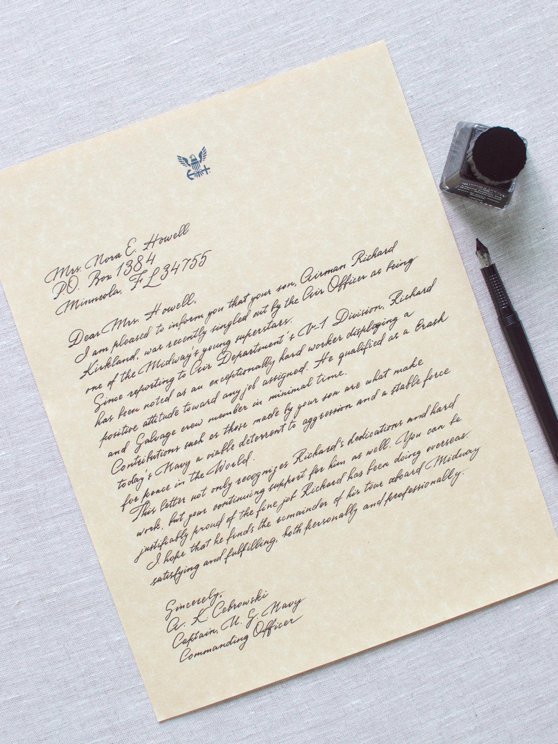 Handwritten Letter Calligraphy Letter Writing Service Wedding Love ...