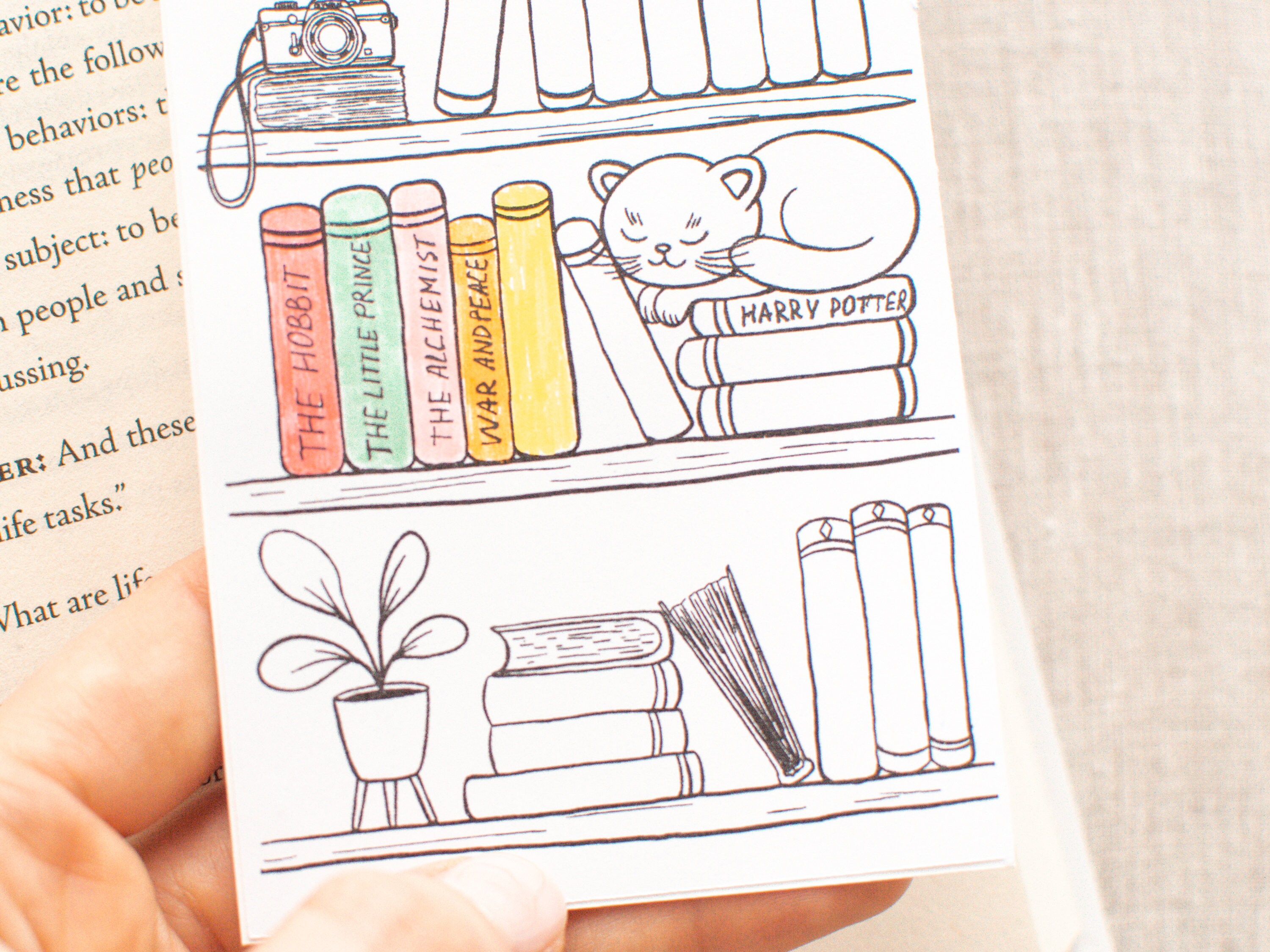 2024 Bookmark Tracker Reading List Tracking Bookmark Printable Book ...