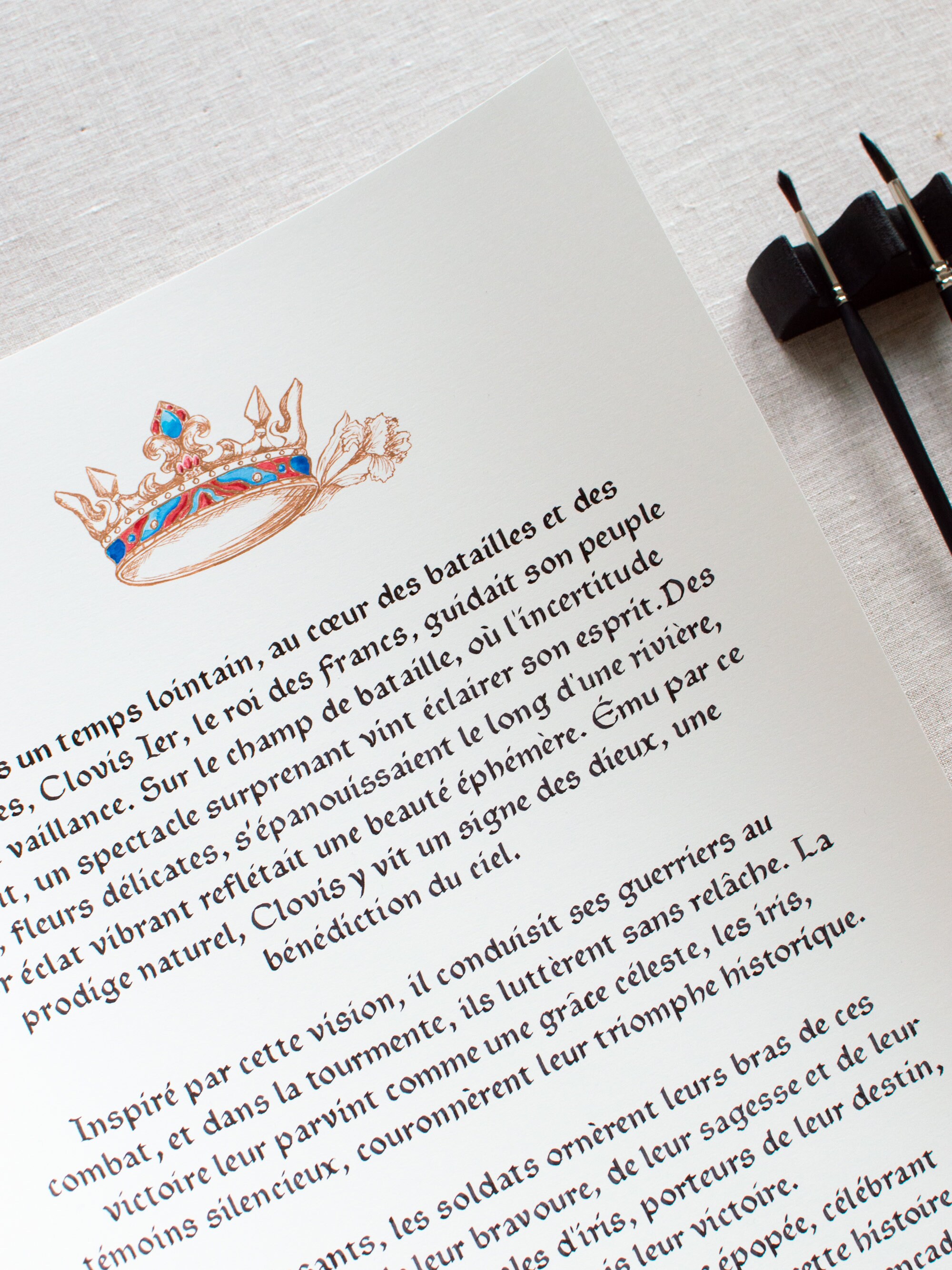 Custom Calligraphy Service Handwritten Poem Letter Sketch Calligraphy ...