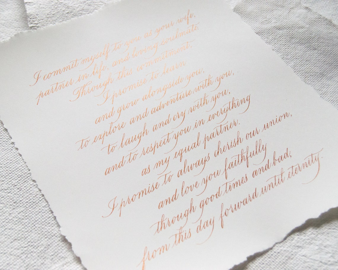 Custom Calligraphy Quote Handwritten Letter Custom Calligraphy - Etsy