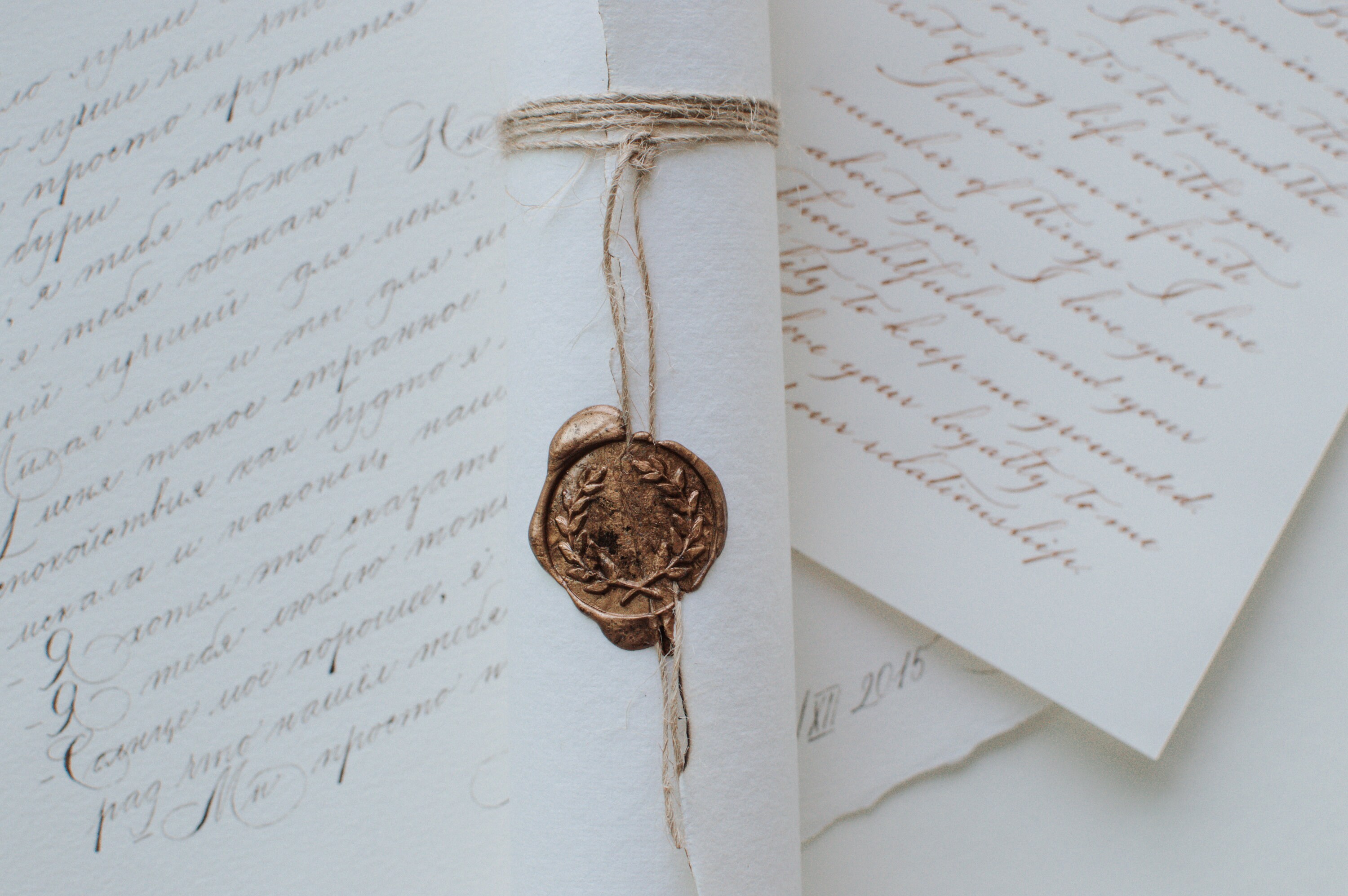 Medieval Scroll Love Letter Custom Calligraphy Handwritten Poem ...