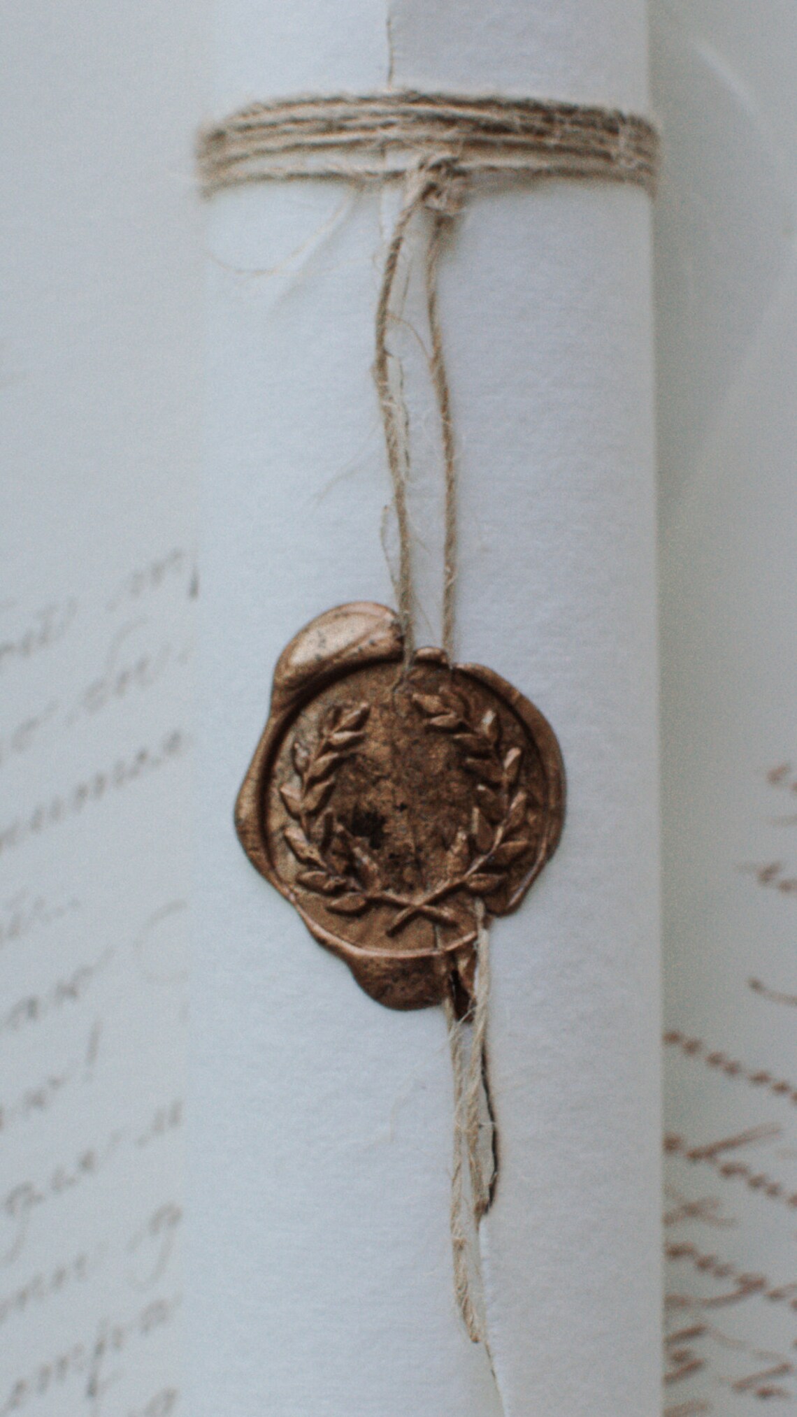 Custom Calligraphy Medieval Scroll Love Letter Handwritten Poem ...