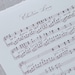 Handwritten Music Sheet Custom Music Sheet Paper Personalized Song ...