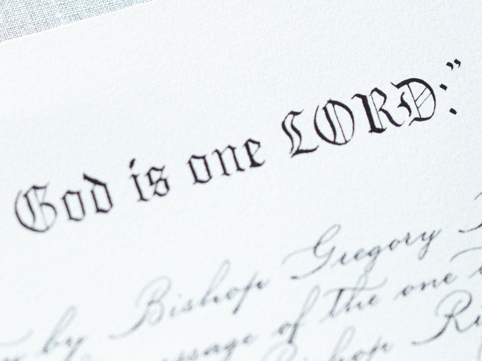 Custom Calligraphy Service Handwritten Historical Document Personal ...