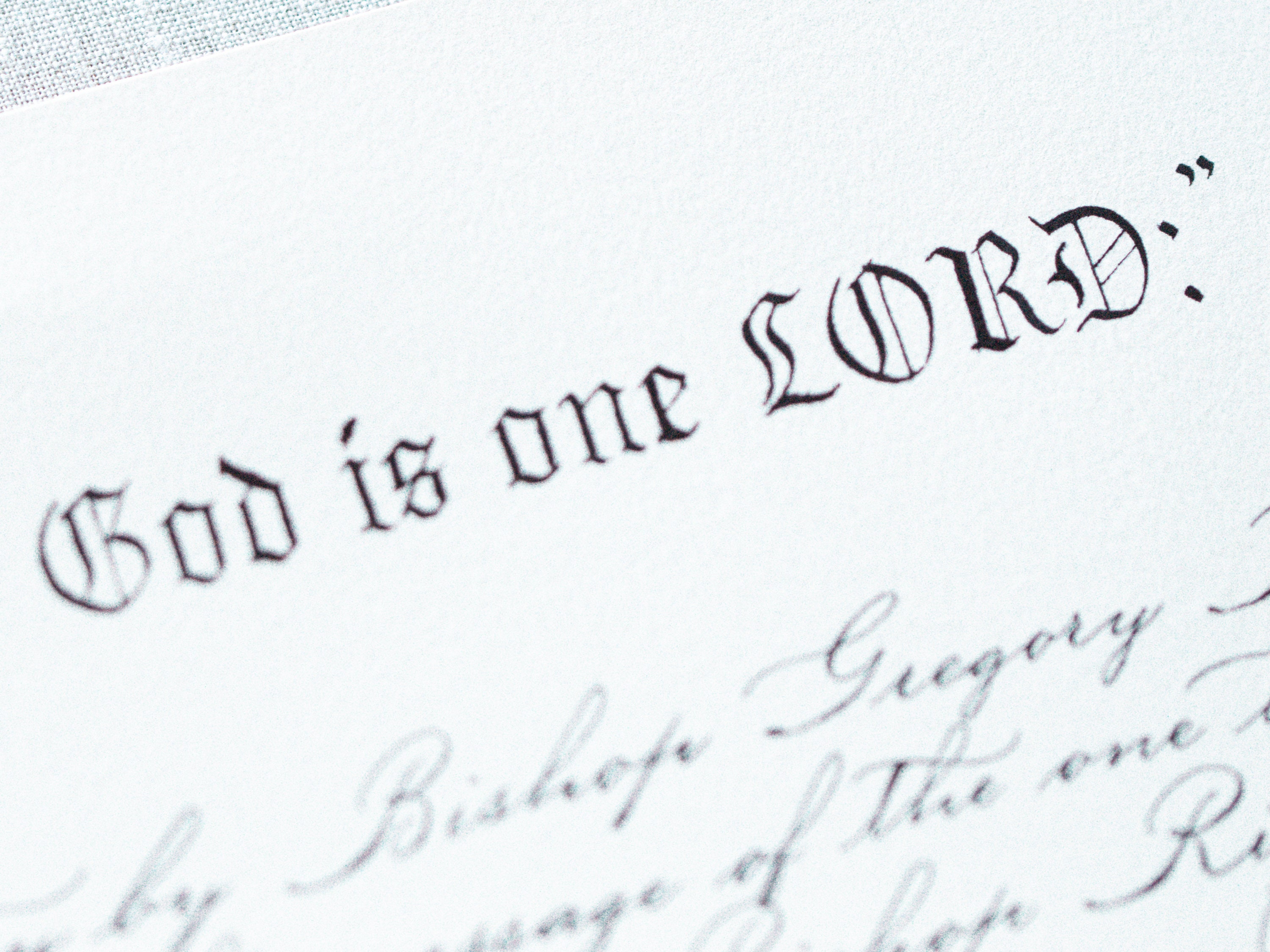 Custom Calligraphy Service Handwritten Historical Document Personal ...