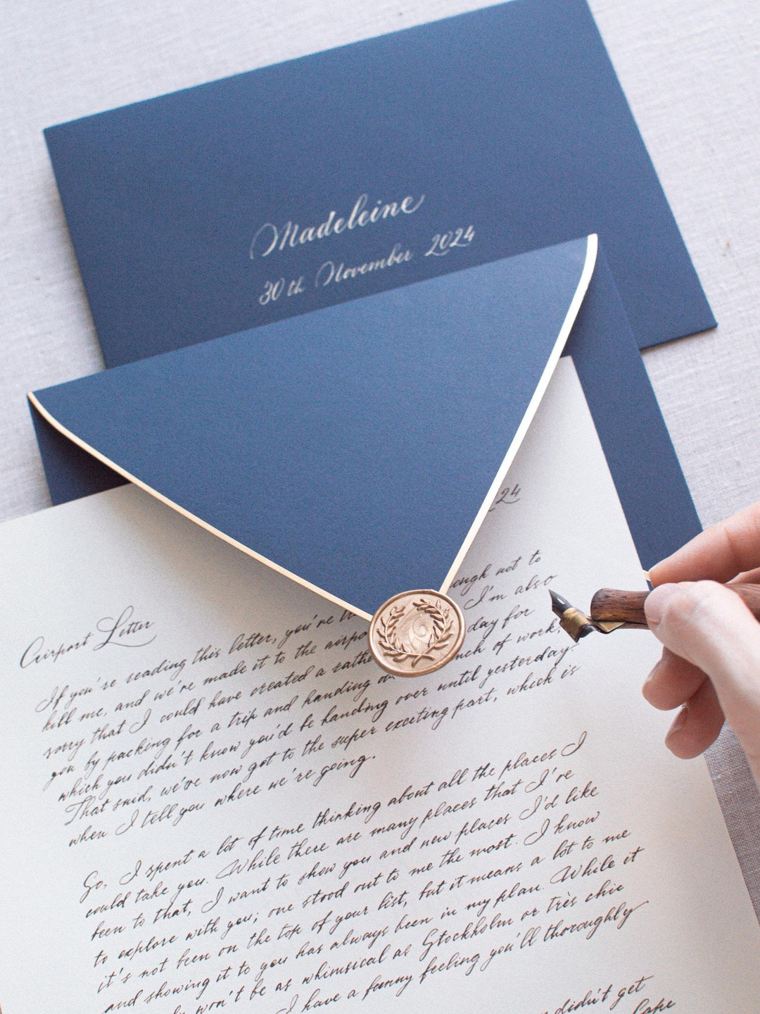 Custom Handwritten Letter Writing Service Custom Calligraphy Service ...