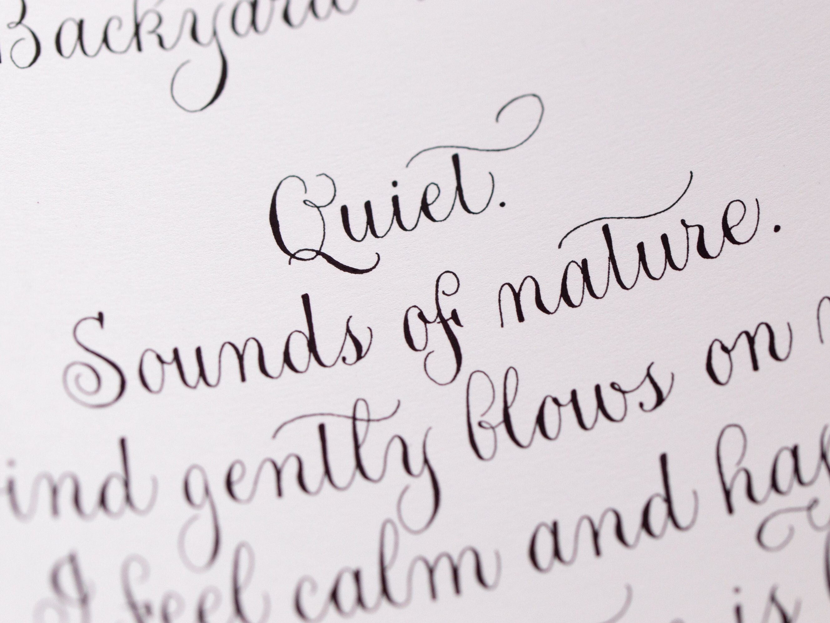 Custom Calligraphy Poem Print Calligraphy Custom Mother of the - Etsy ...