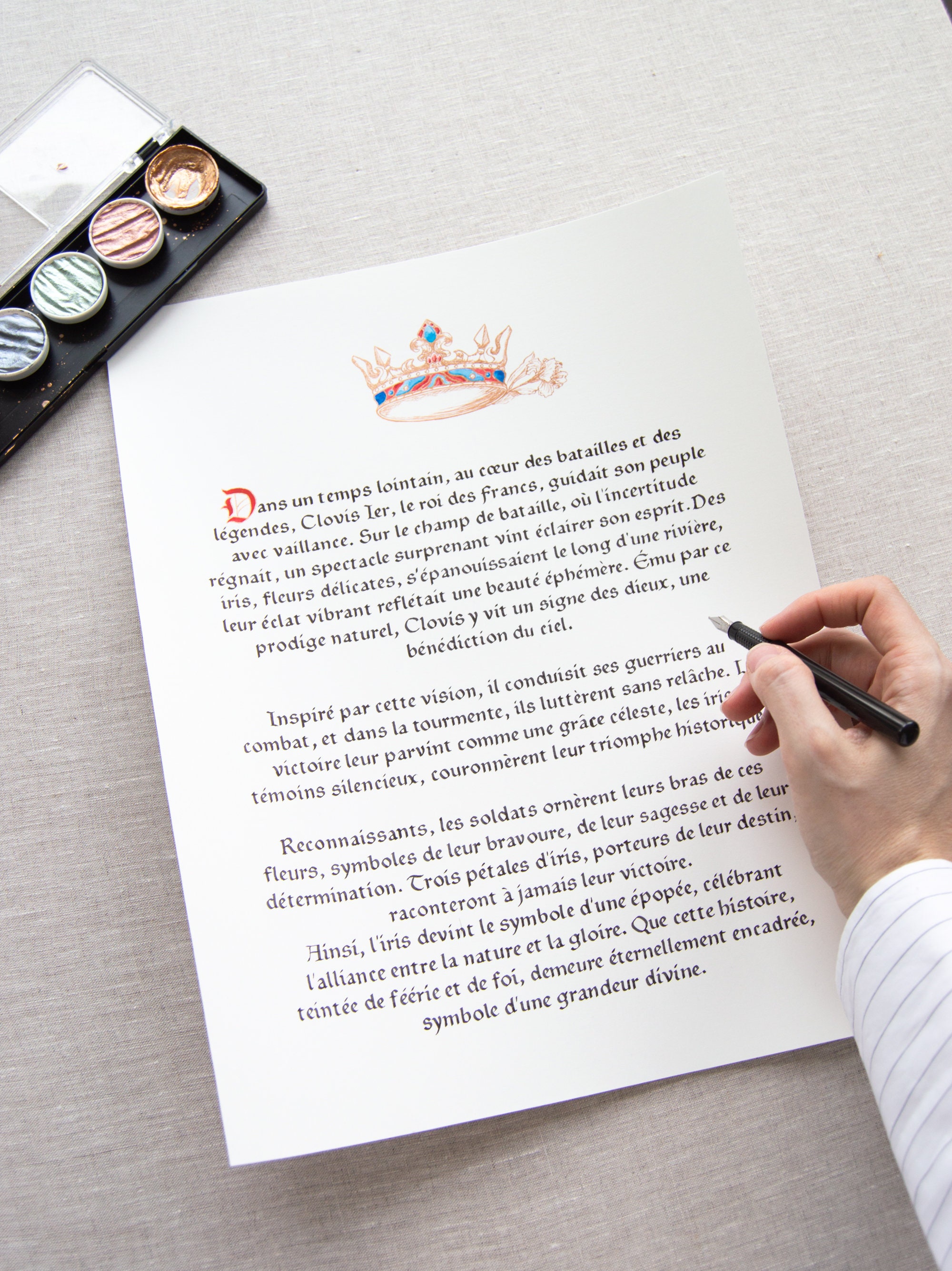 Custom Calligraphy Service Handwritten Poem Letter Sketch Calligraphy ...