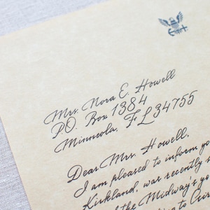 Handwritten Letter Calligraphy Letter Writing Service Wedding Love ...