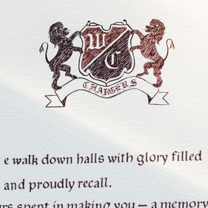 Handwritten Poem Custom Calligraphy Service Letter Sketch Calligraphy ...