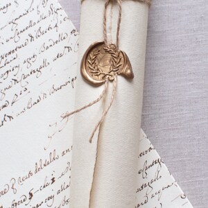 Candlewax Scroll Custom Letter Scroll Letter Medieval Scroll Love ...