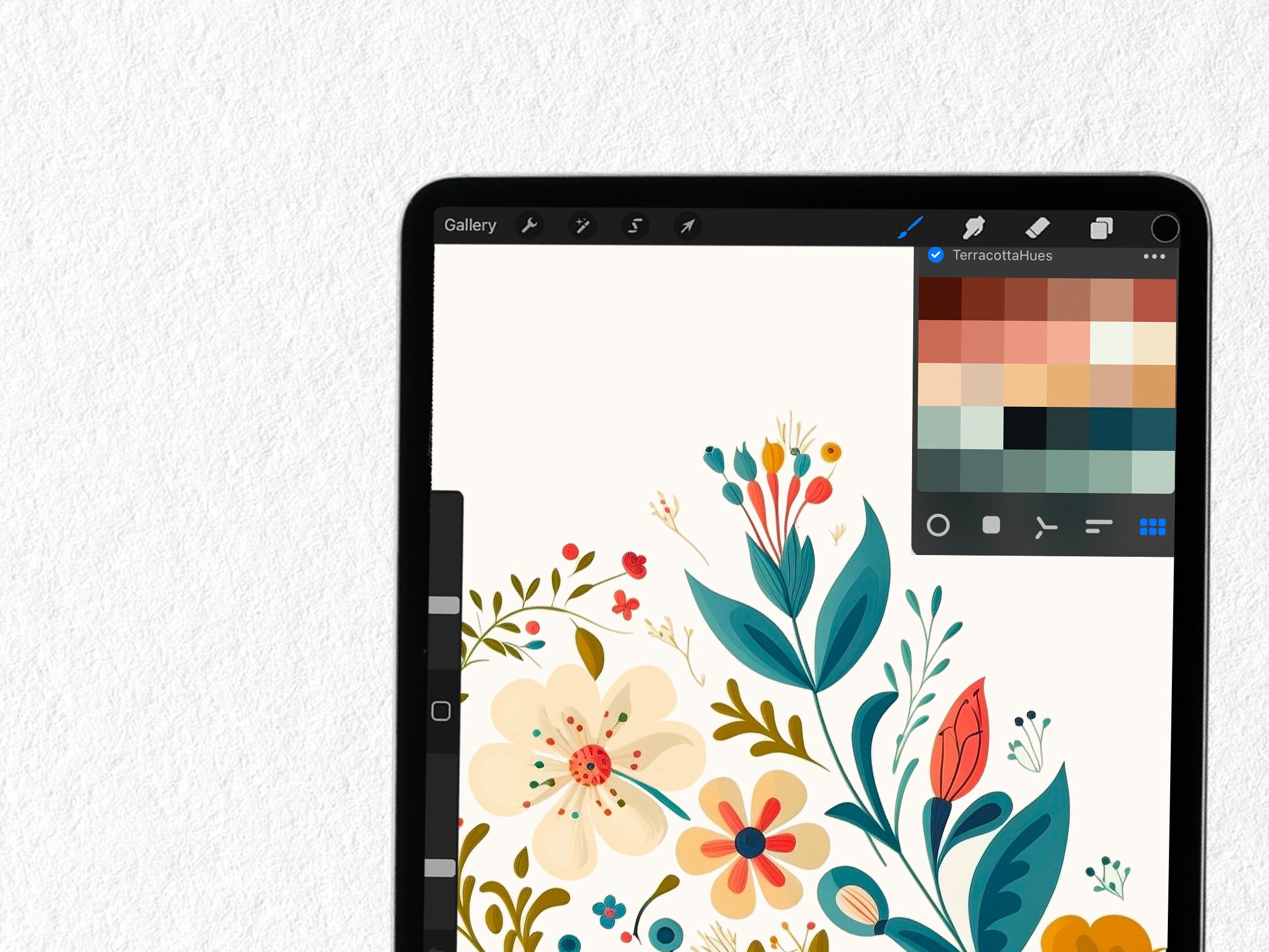 Procreate Gradient Swatch Procreate Color Palette Set Digital Art ...