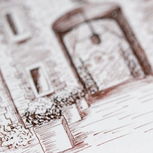 Custom Calligraphy Service Handwritten Wedding Vow Letter Drawing From ...