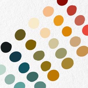 Procreate Gradient Swatch Procreate Color Palette Set Digital Art ...