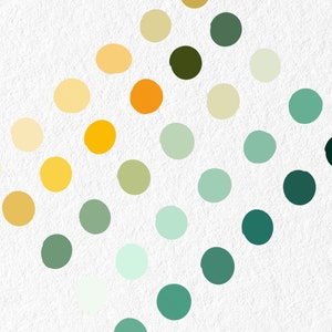 Procreate Color Palette Set Digital Art Spring Color Palette Scheme ...