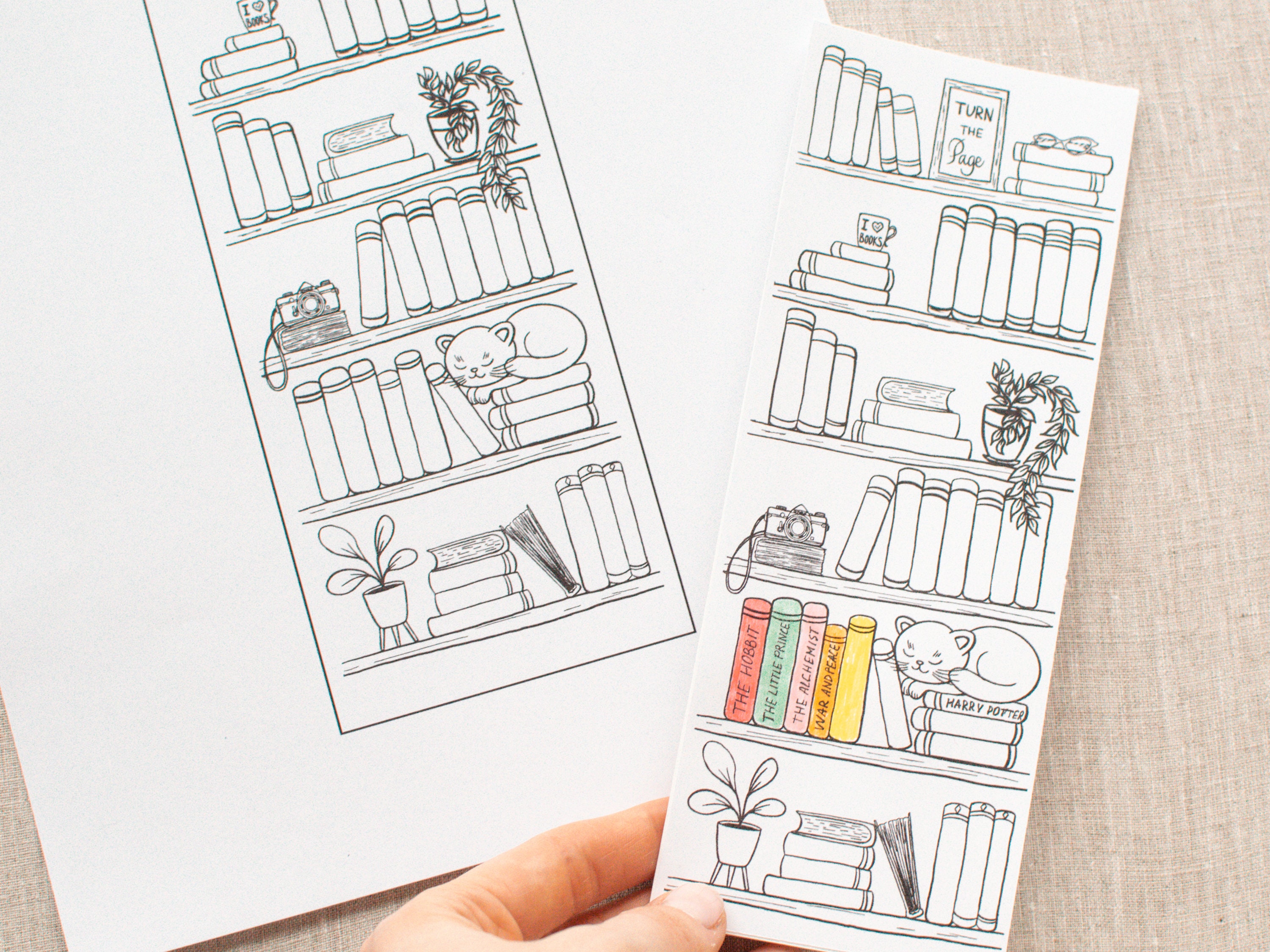 2024 Bookmark Tracker Reading List Tracking Bookmark Printable Book ...