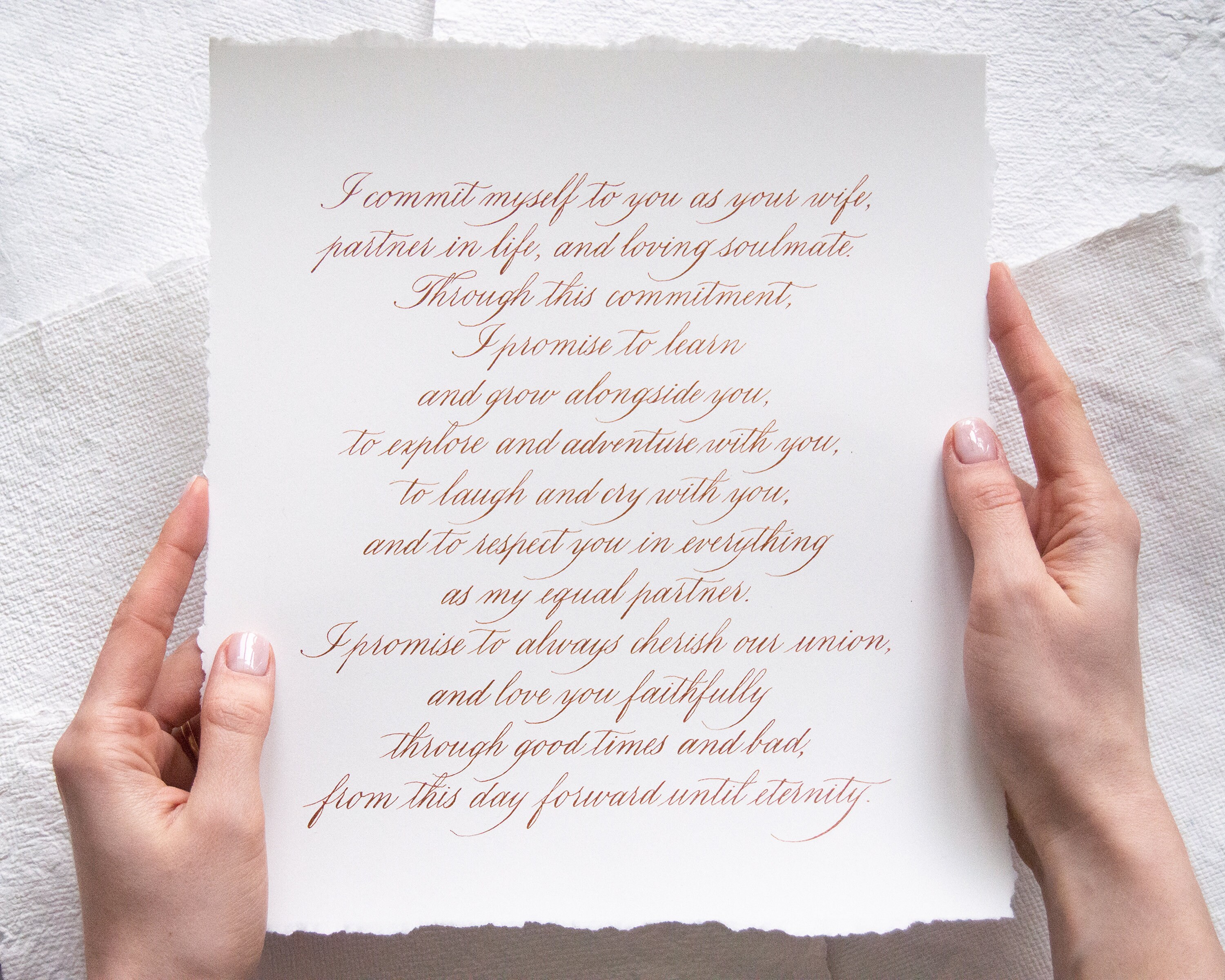 Custom Calligraphy Quote Handwritten Letter Custom Calligraphy Poem Art ...
