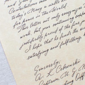 Handwritten Letter Calligraphy Letter Writing Service Wedding Love ...