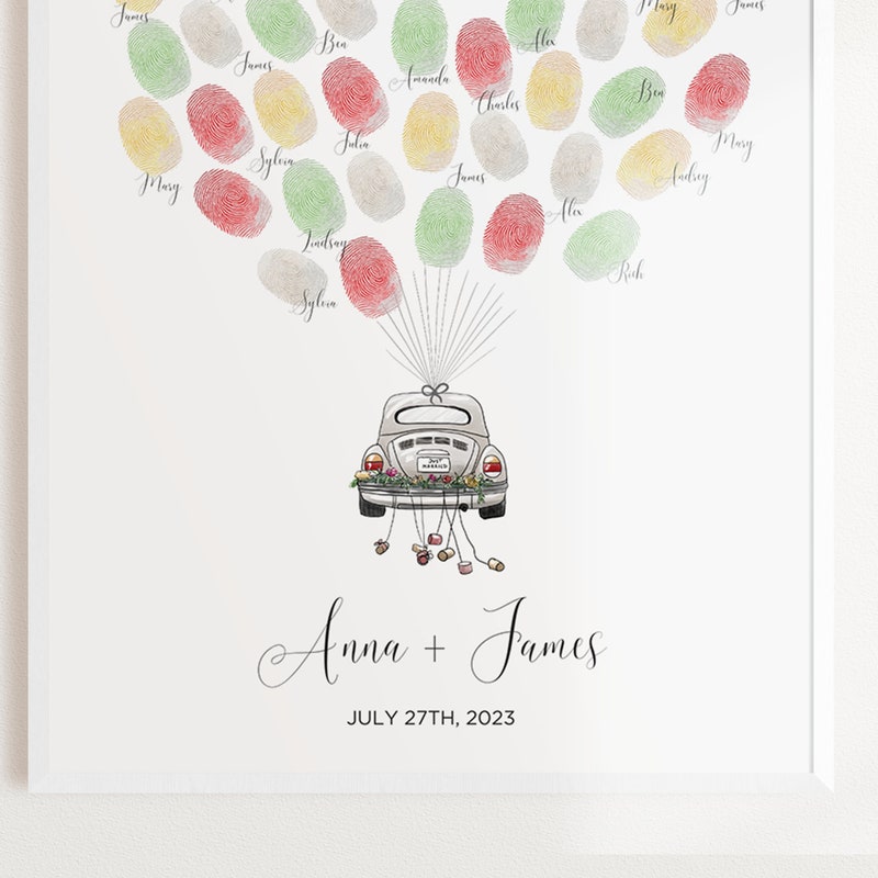 Fingerprint Balloons - Etsy