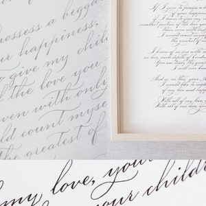 Calligraphy Custom Calligraphy Service Handwritten Letter Calligraphy ...
