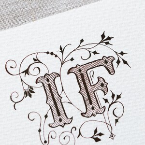 Custom Calligraphy Print Handwritten Commission Poem Calligraphy Note ...