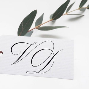 Custom Wedding Initial Logo Monogram Logo Jewellery Monogram Modern ...