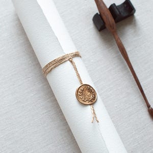 Calligraphy Paper Scroll Waxed Seal Master Scroll Invitation ...