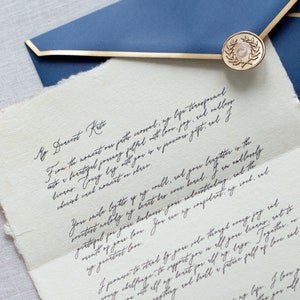 Handwritten Letter Writing Service Custom Calligraphy Service Wedding ...