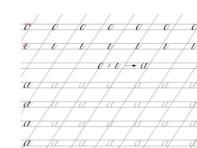 Handwriting Practice Page Handwriting Worksheet Traceable Workbook ...