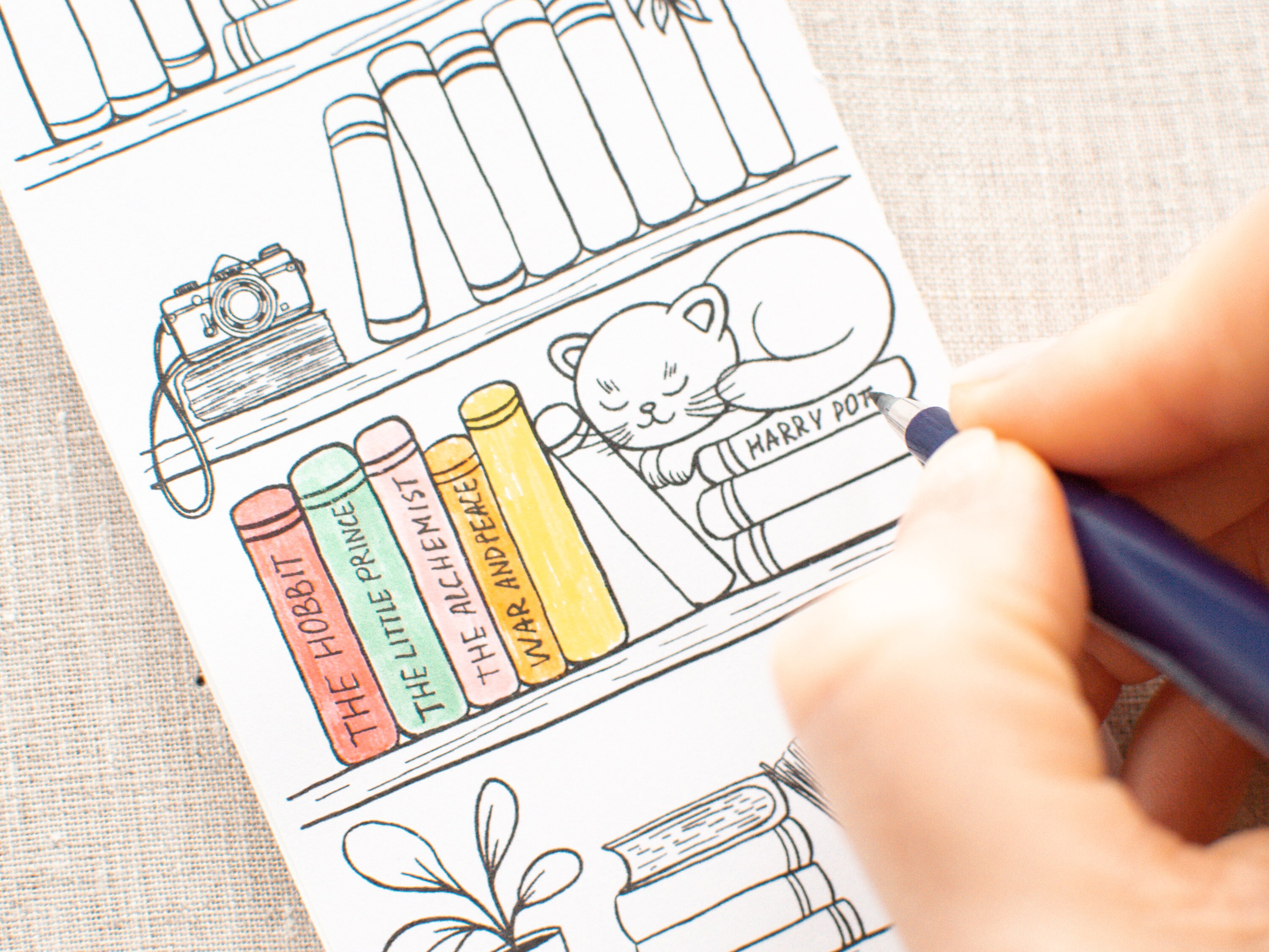 2024 Bookmark Tracker Reading List Tracking Bookmark Printable Book ...