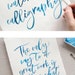Custom Calligraphy Wall Art Watercolor Calligraphy Quote Watercolor ...