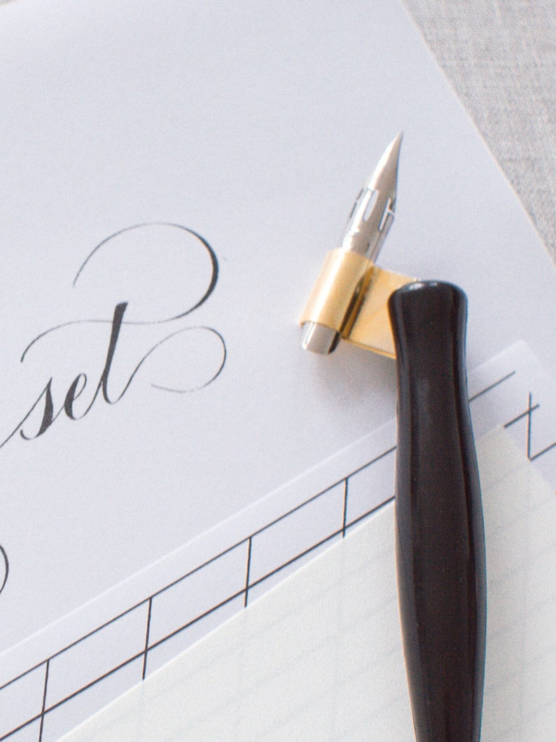 Calligraphy Practice Kit Calligraphy Set Hand Lettering Practice Sheet ...