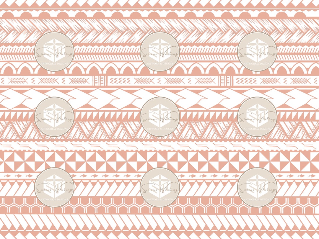 Polynesian Background Instant Download - Etsy
