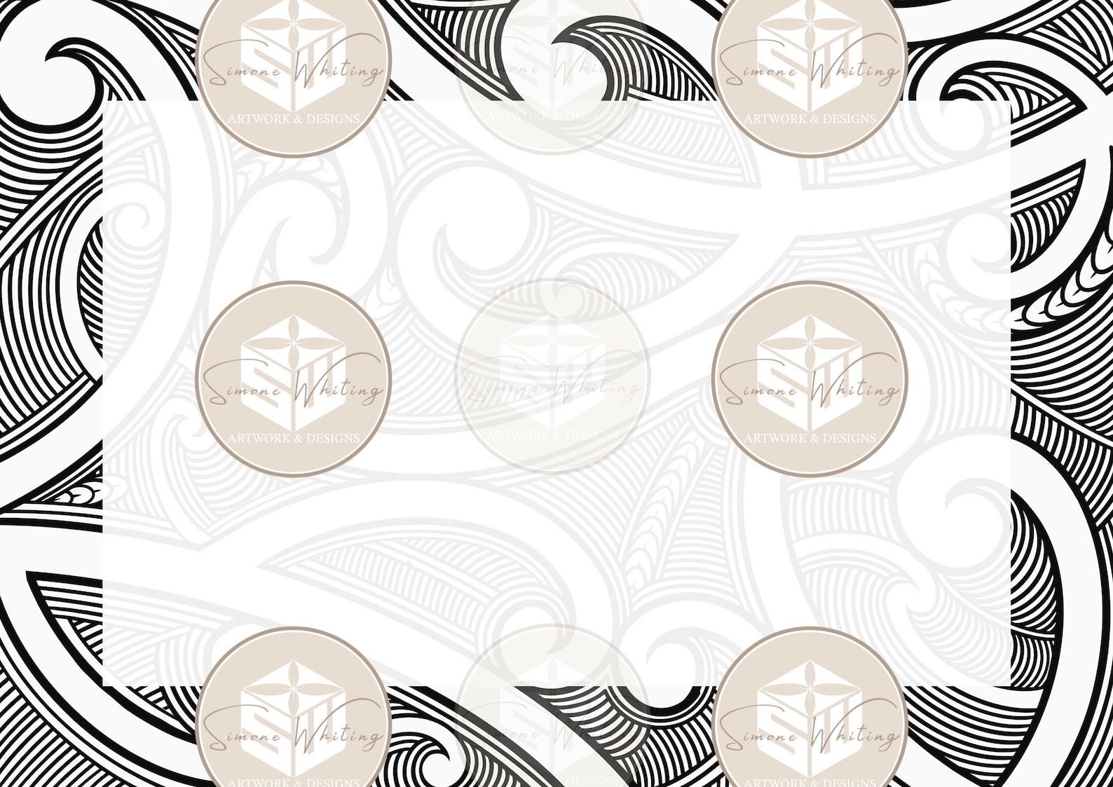 A4 Maori Certificate Background Instant Download - Etsy Canada