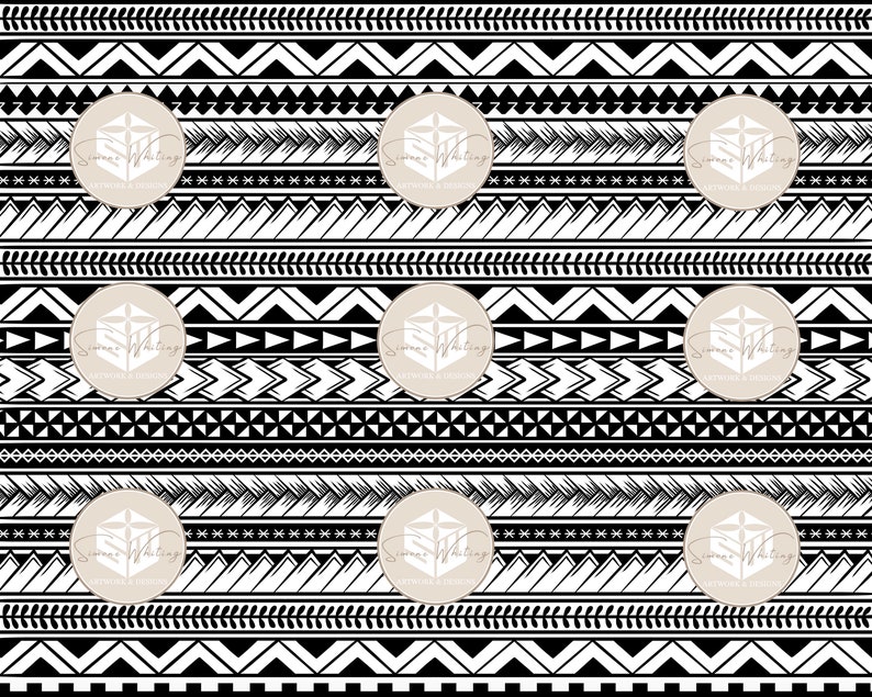 PNG & JPEG Digital Download Polynesian Background by Simone Whiting - Etsy