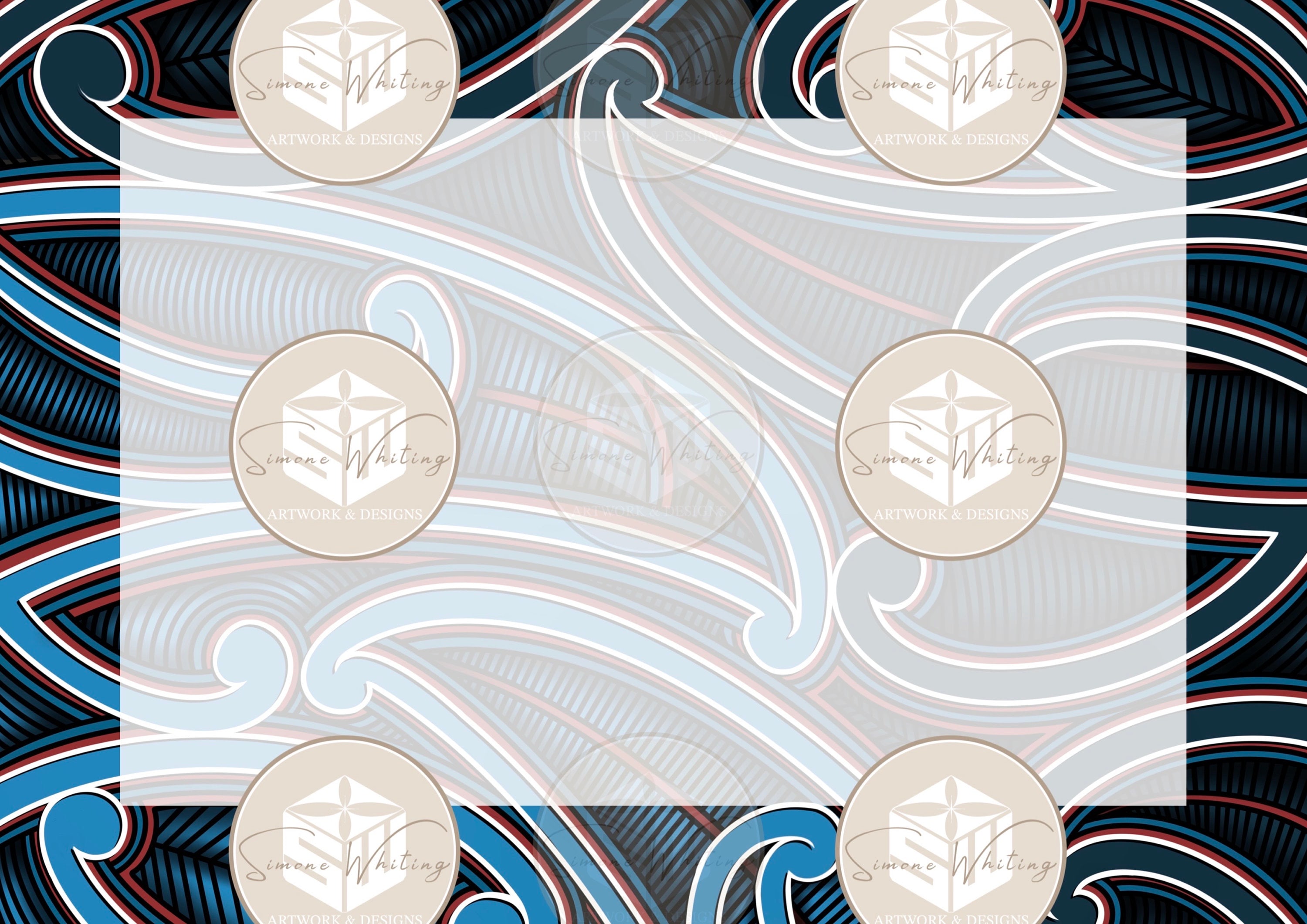 A4 Maori Border Instant Download Certificate Background - Etsy Australia