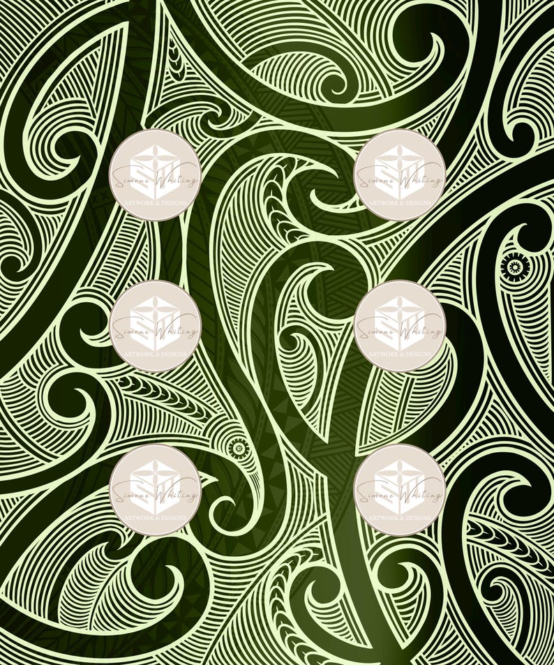 Māori Jpeg File Digital Design Perfect for Jerseys, Bags Etc - Etsy