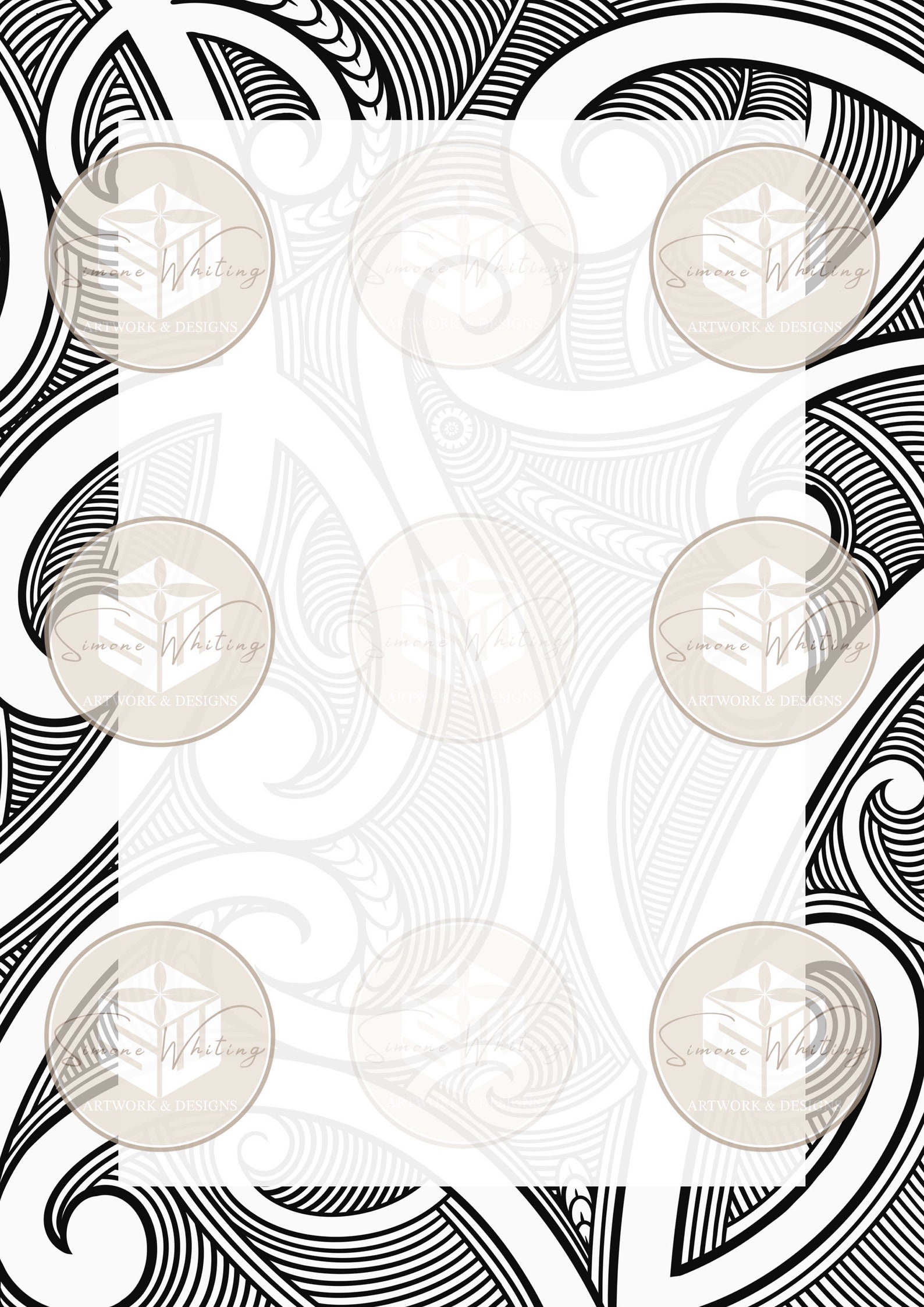 A4 Maori Certificate Background Instant Download - Etsy Canada