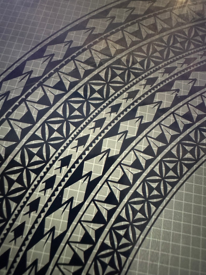 Polynesian Samoan Tongan Design PNG & JPEG File by Simone Whiting - Etsy